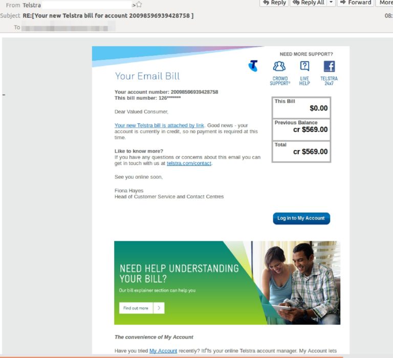 September Email Scam Roundup - Telstra, ASIC, Xero & more - Cyber ...